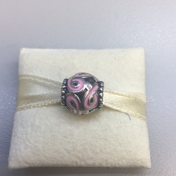 Pandora | Jewelry | Pandora Breast Cancer Bead | Poshmark
